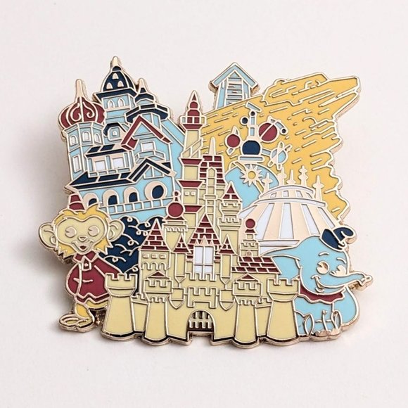 Disney | Jewelry | Around The World Disney D23 Pin Hong Kong Disneyland ...
